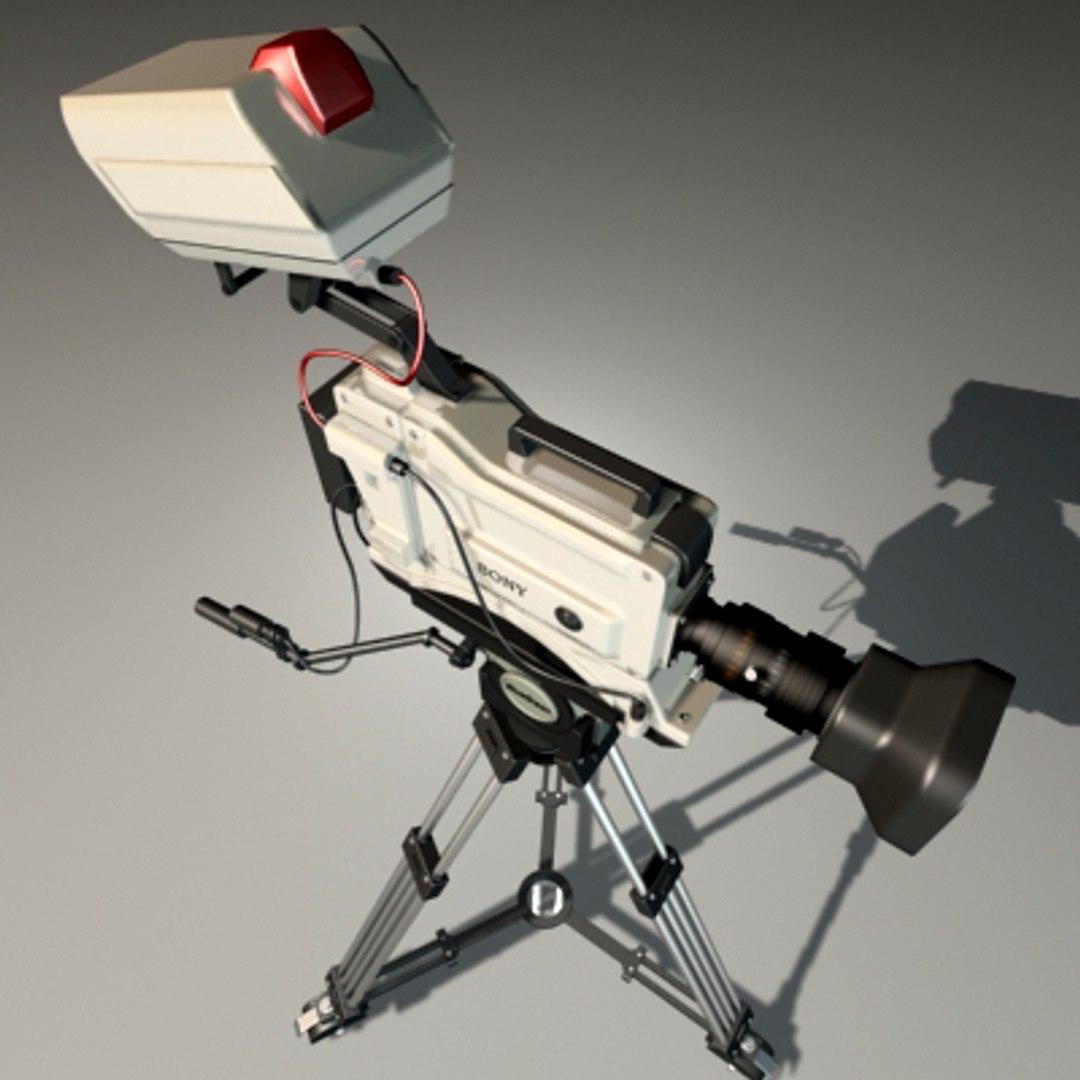 Sony Betacam Video Camera 3d 3ds