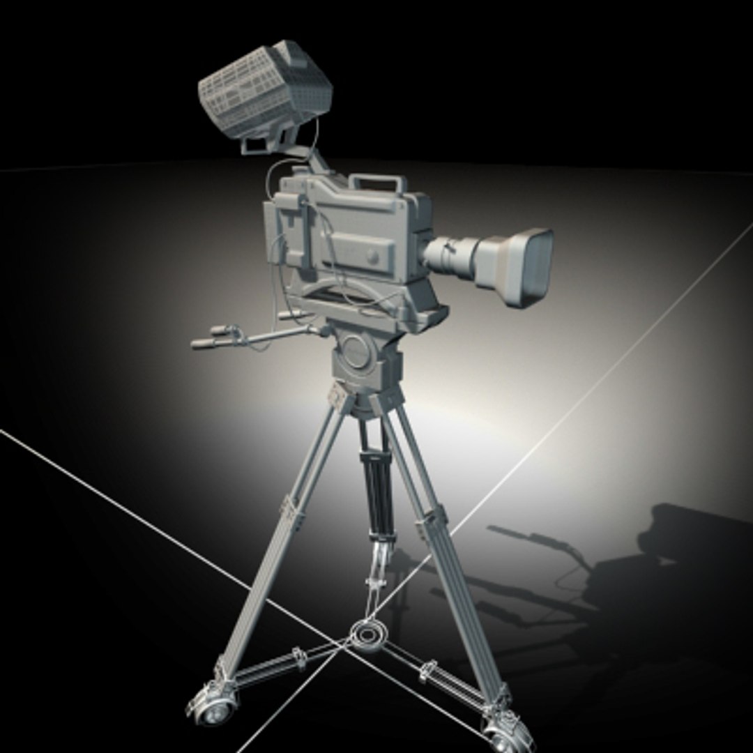 Sony Betacam Video Camera 3d 3ds