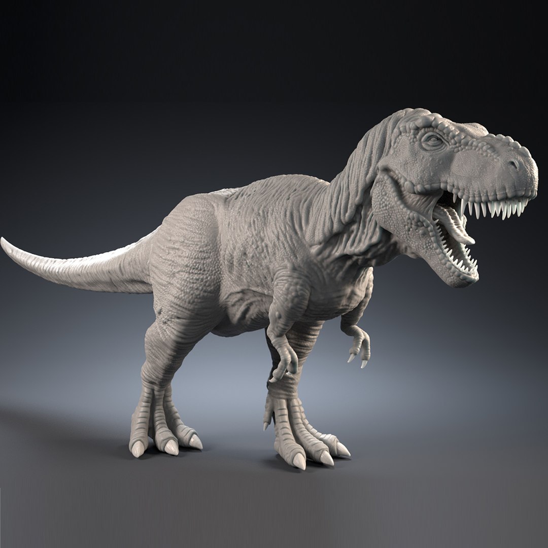 3D Tyrannosaurus Rex Model - TurboSquid 2083425
