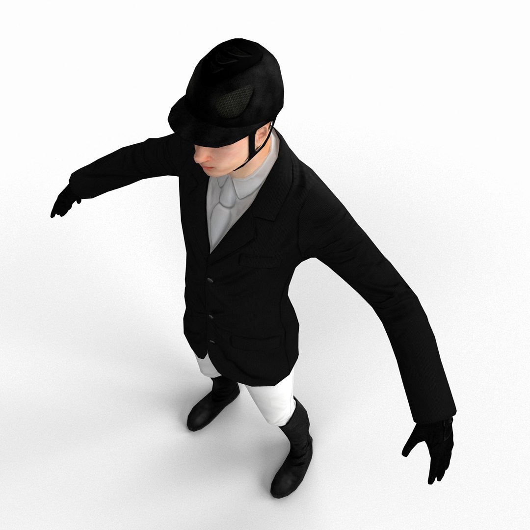 3d Model Horse Rider