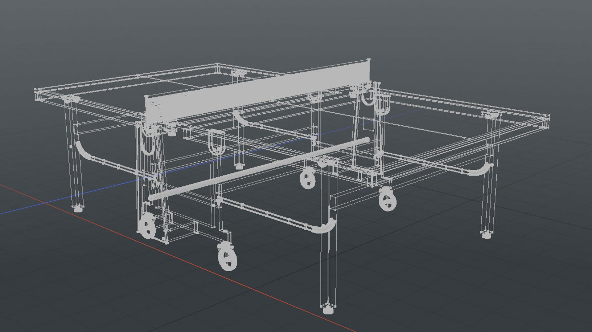 Table Tennis 3D Model - TurboSquid 1354580