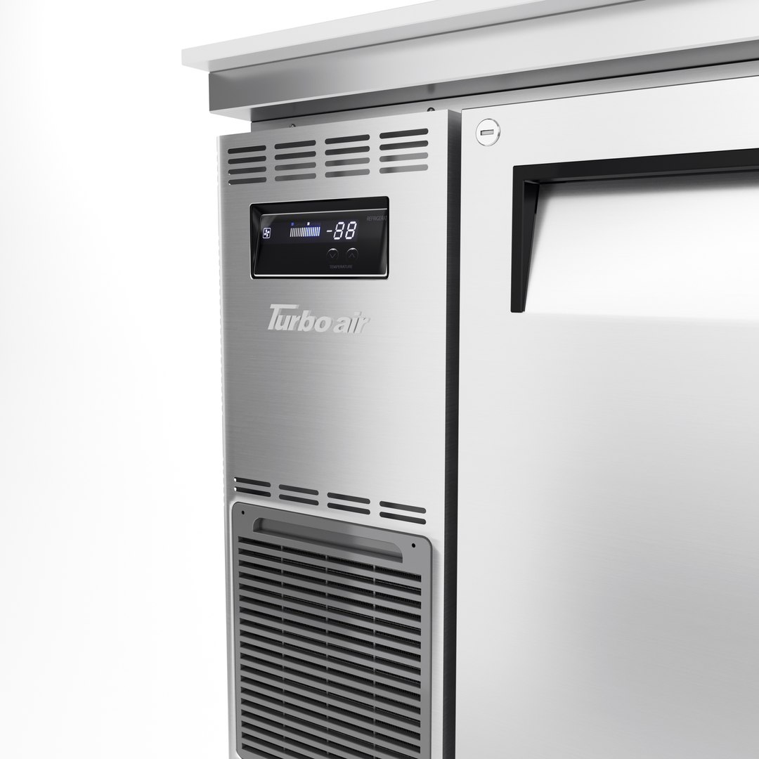 3D Salad Prep Table Turbo Air Model - TurboSquid 2101080