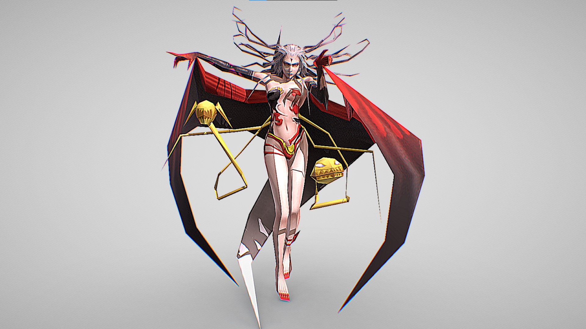 3D Cloud Of Darkness - Dissidia - Final Fantasy - TurboSquid 2353326