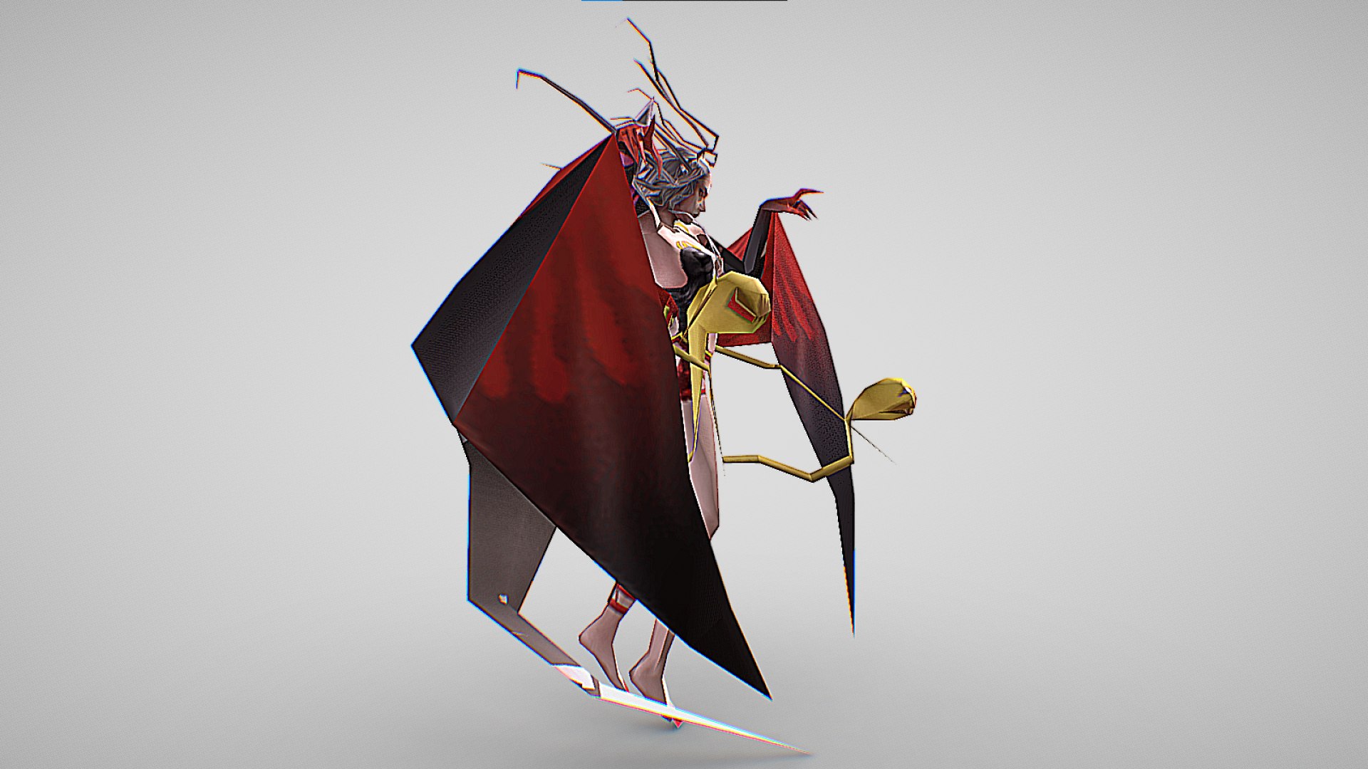 3D Cloud Of Darkness - Dissidia - Final Fantasy - TurboSquid 2353326