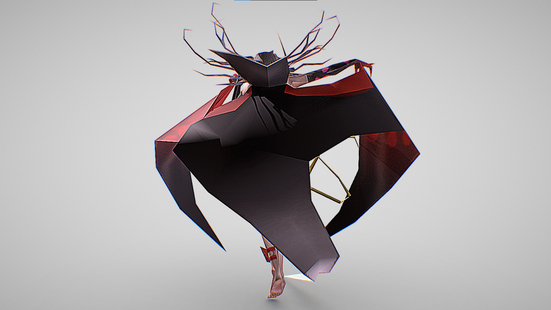 3D Cloud Of Darkness - Dissidia - Final Fantasy - TurboSquid 2353326