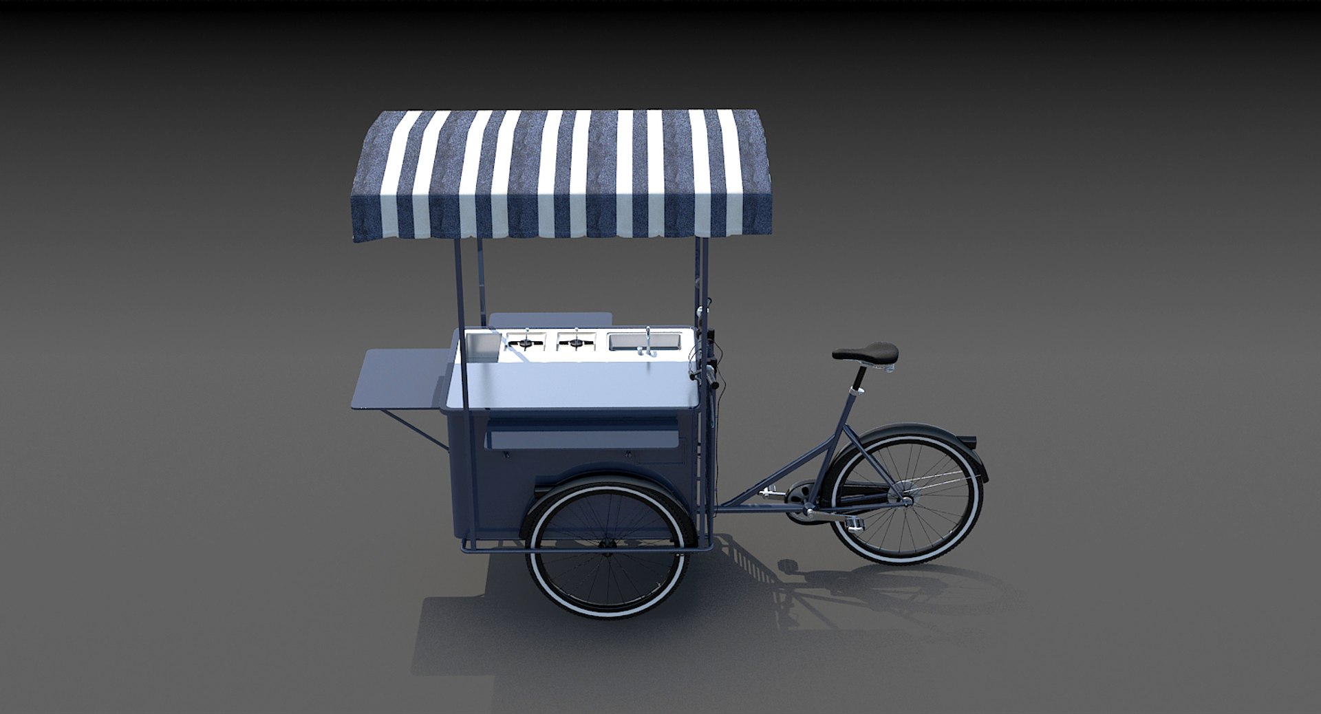 Street Food Bicycle 3D Model - TurboSquid 1186068