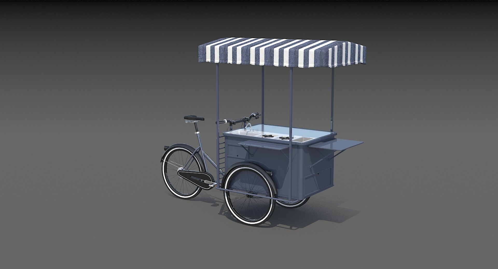 Street Food Bicycle 3D Model - TurboSquid 1186068