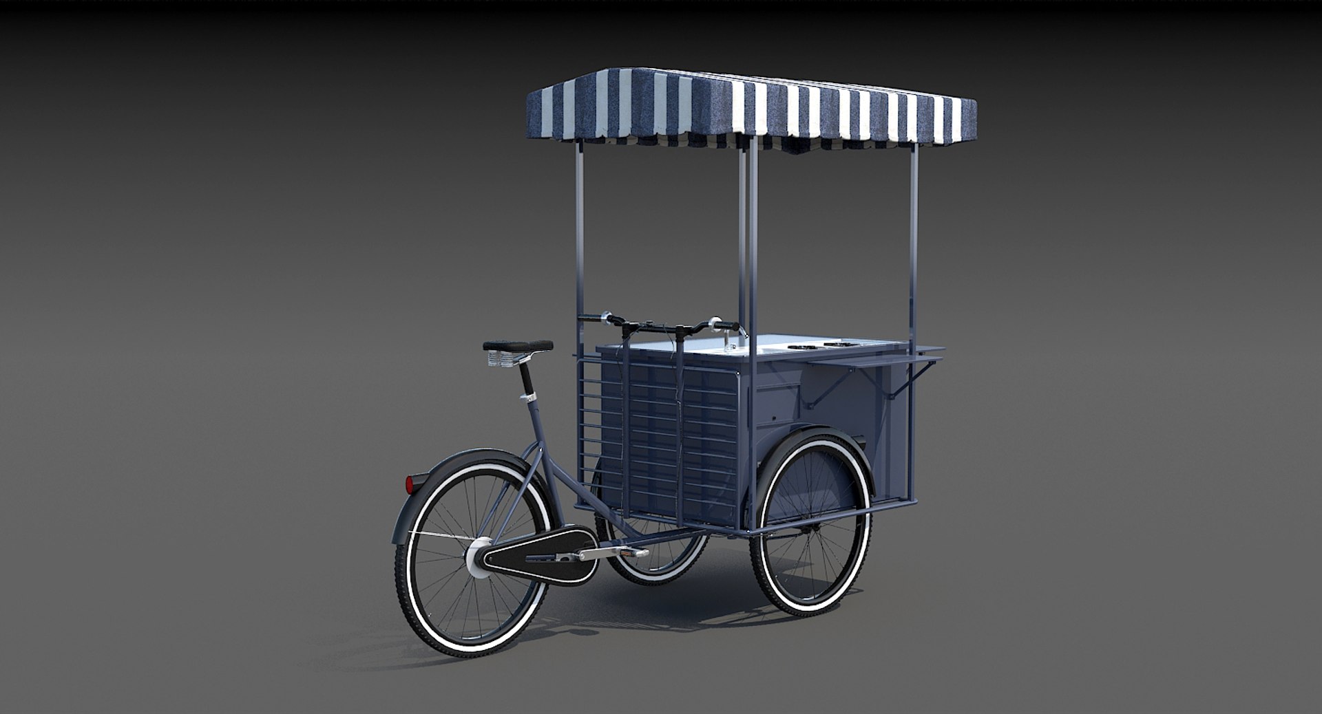 Street Food Bicycle 3D Model - TurboSquid 1186068
