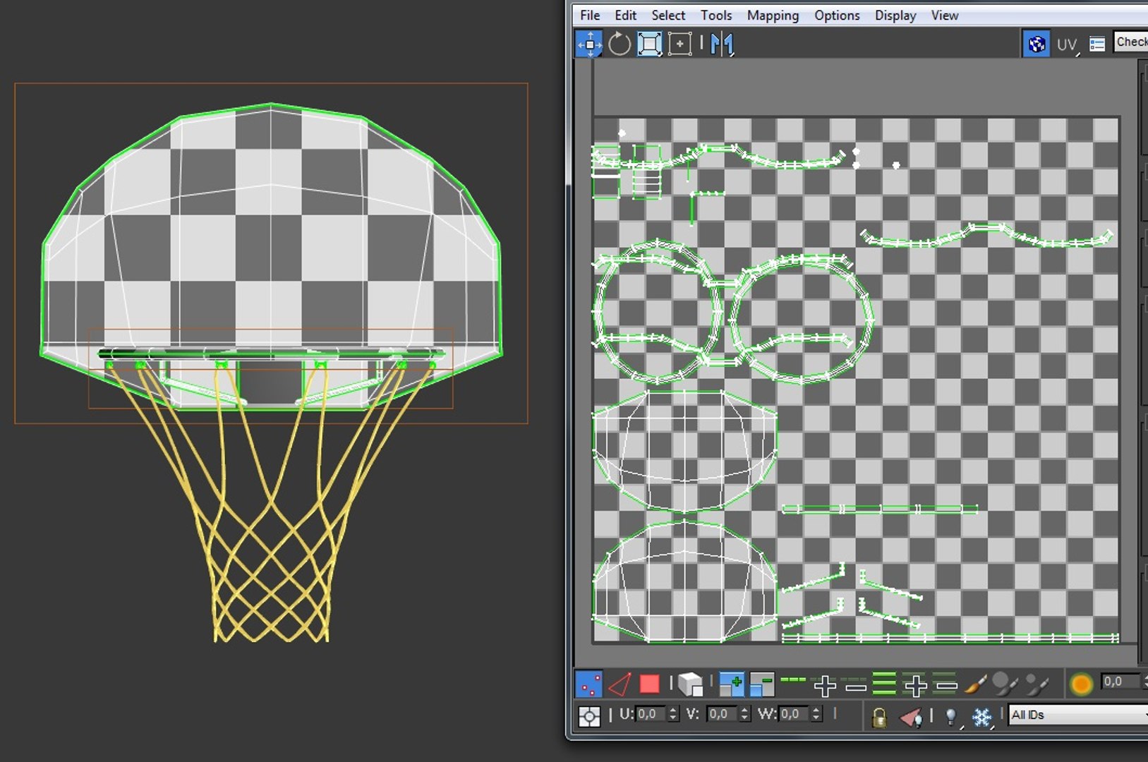 3D Hoop Net - TurboSquid 1552535