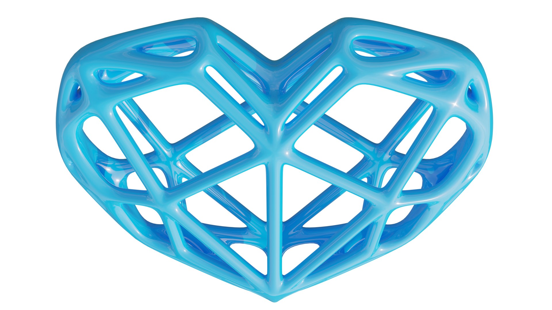 Skeletal Cage Heart V2 3D Model - TurboSquid 2240970