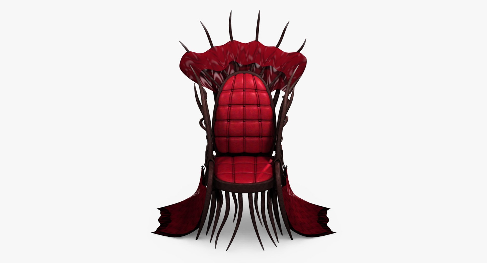 Throne Evil 3D Model - TurboSquid 1289665