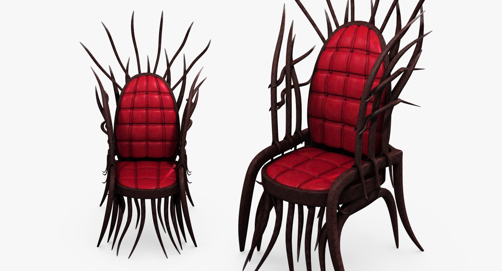 Throne Evil 3D Model - TurboSquid 1289665