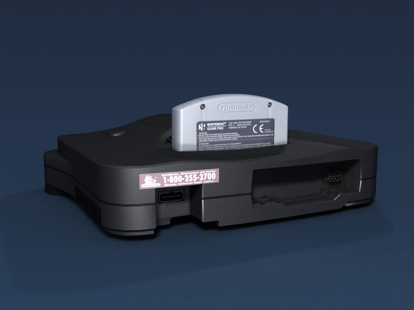 3ds Max Sega 64 Consoles