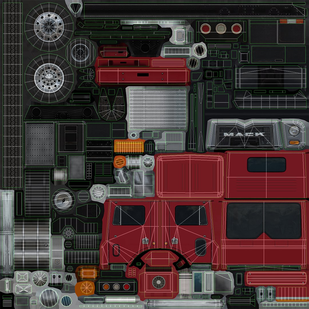 3D Mack TerraPro MRU603 2007 Semi Truck - TurboSquid 2190220