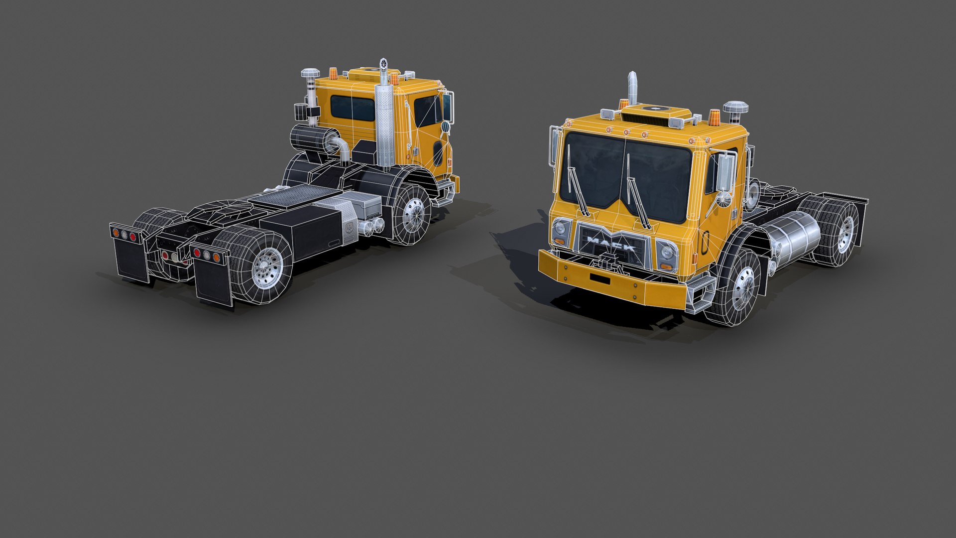 3D Mack TerraPro MRU603 2007 Semi Truck - TurboSquid 2190220