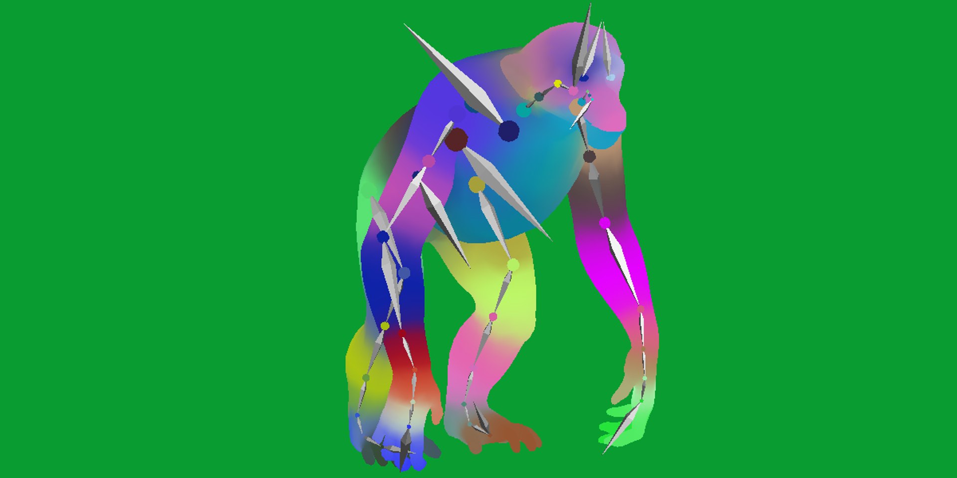 Chimpanzee Ape Primate 3D Model - TurboSquid 2344202
