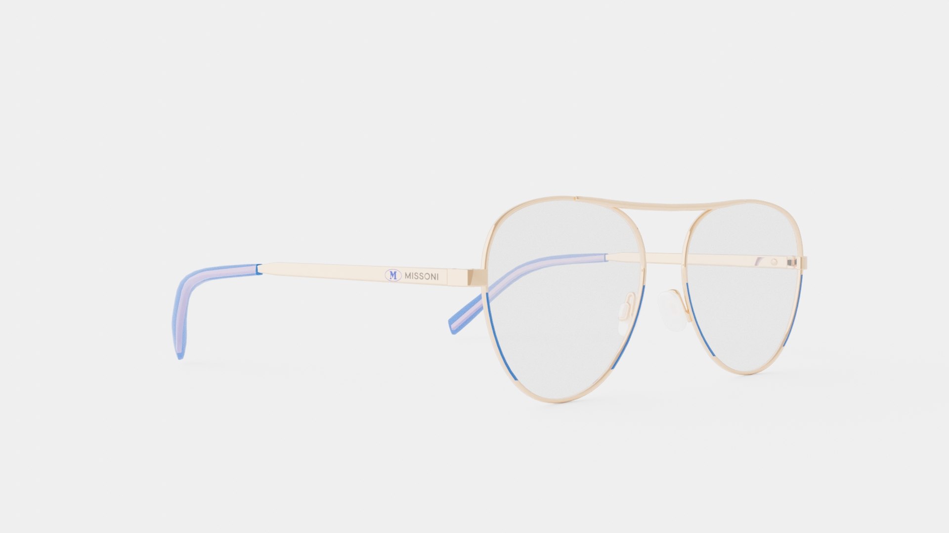 M Missoni - MMI 0023 KY2 Glasses 3D Model - TurboSquid 2229677