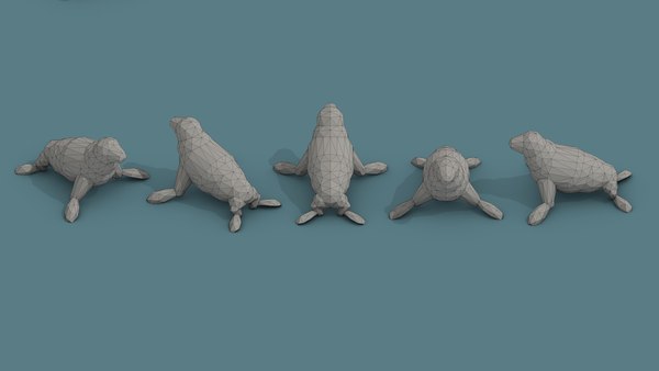 3D Low Poly Art Animals Isometric Icon Pack 03 - TurboSquid 1757566