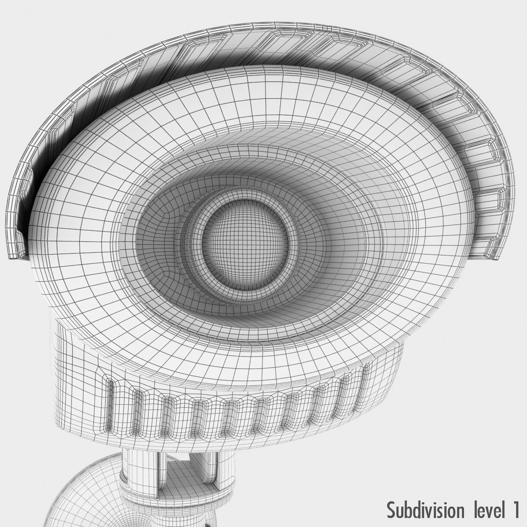 Security Camera 04 3d Dwg