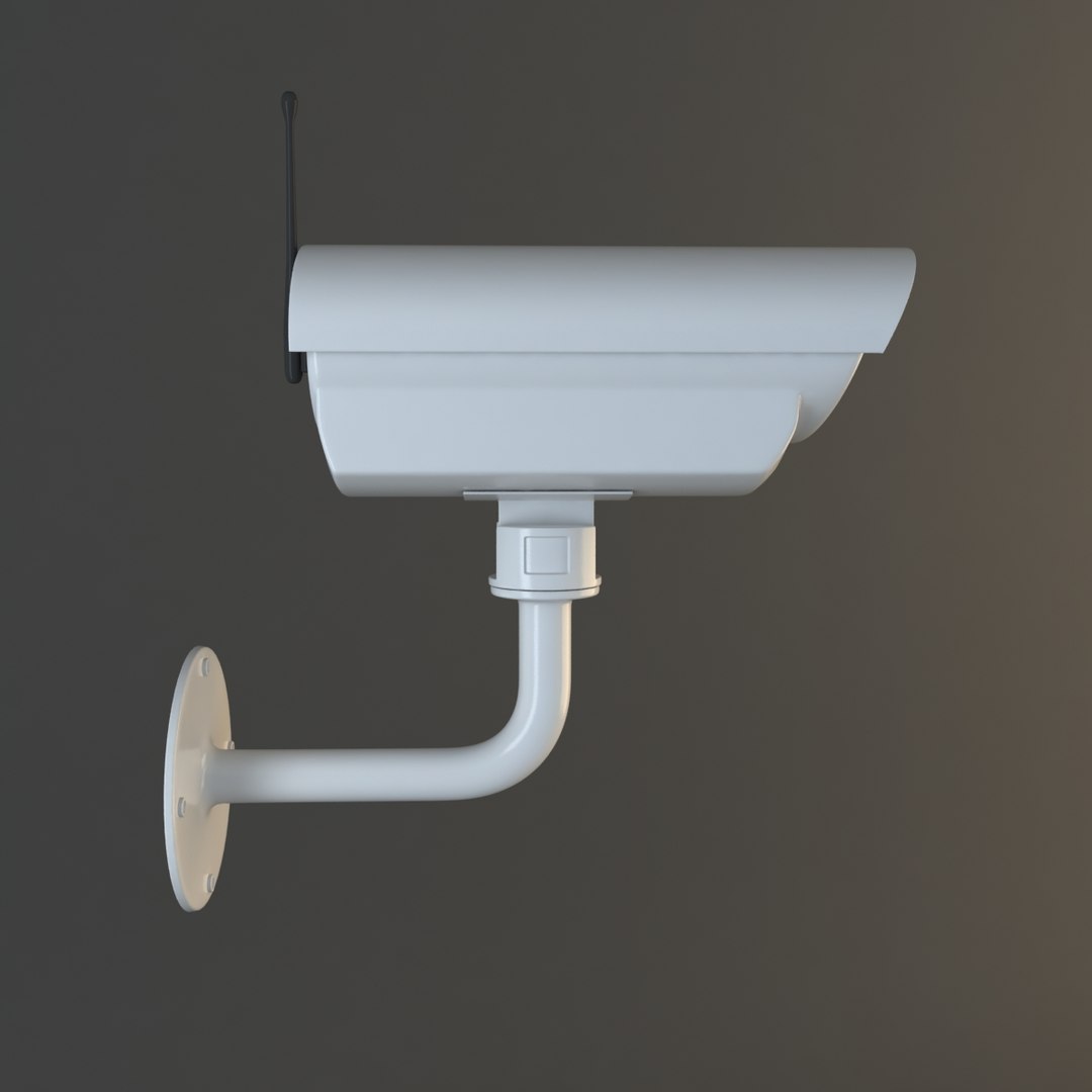 Security Camera 04 3d Dwg