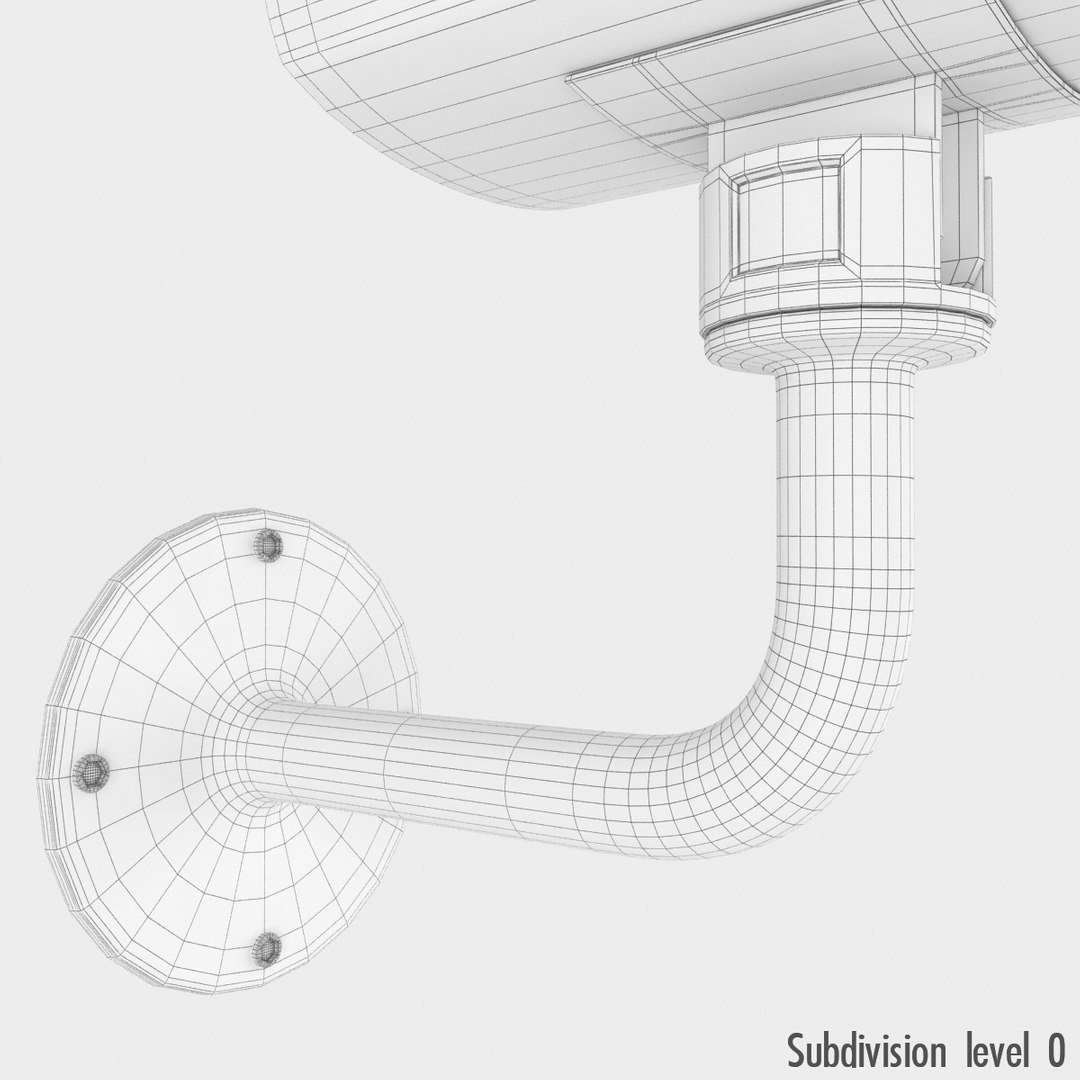 Security Camera 04 3d Dwg