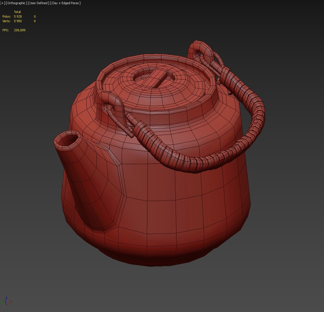 Tea Black Teapot 3D Model - TurboSquid 1686965