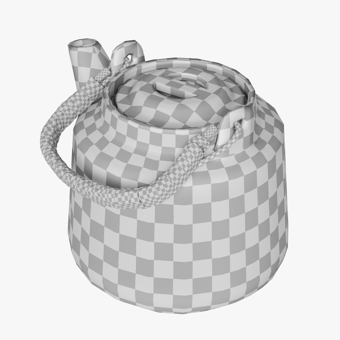 Tea Black Teapot 3D Model - TurboSquid 1686965