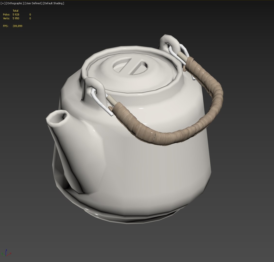 Tea Black Teapot 3D Model - TurboSquid 1686965