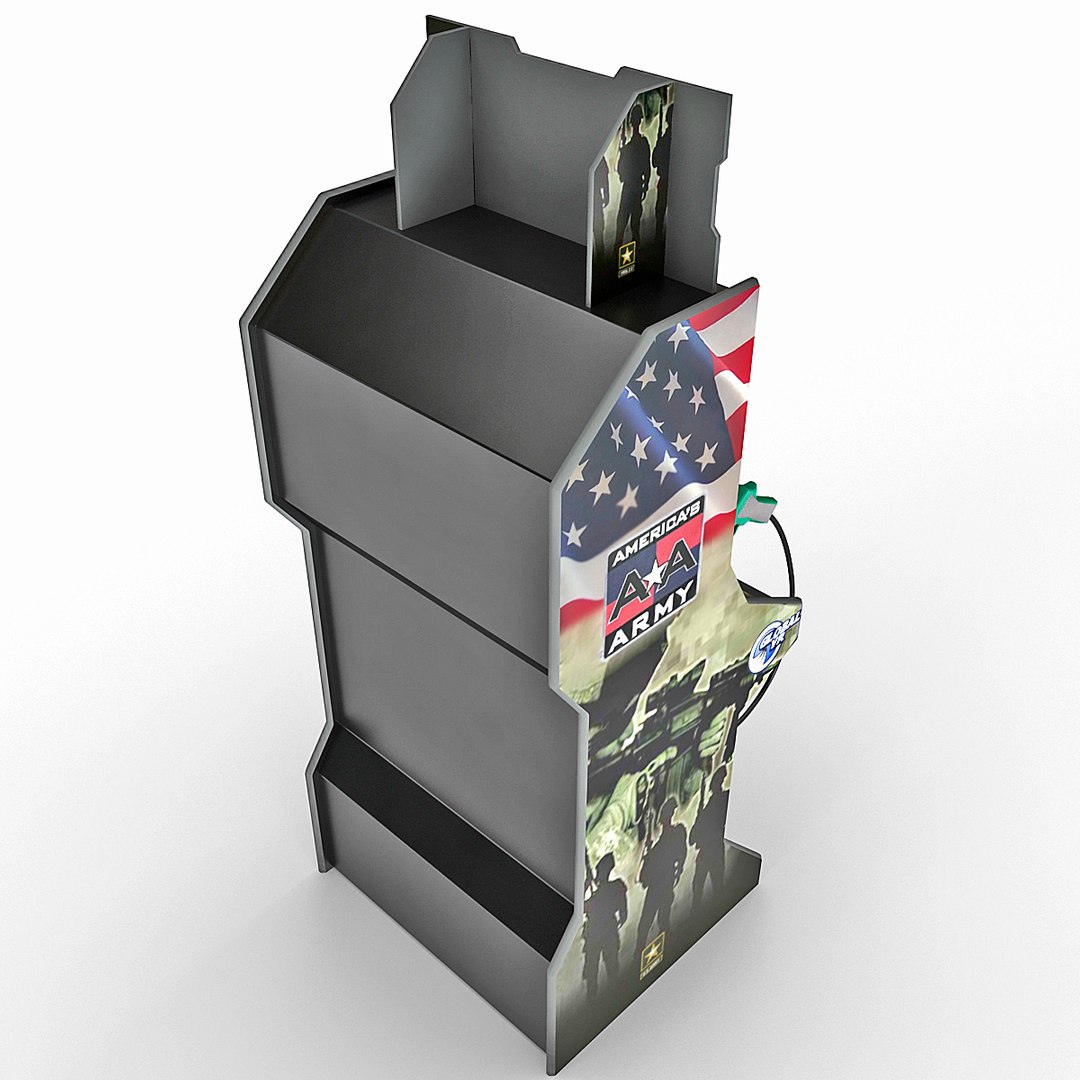 3d arcade americas army model