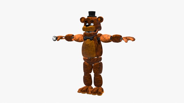 modelo 3d FNaF1 Freddy - TurboSquid 2412643