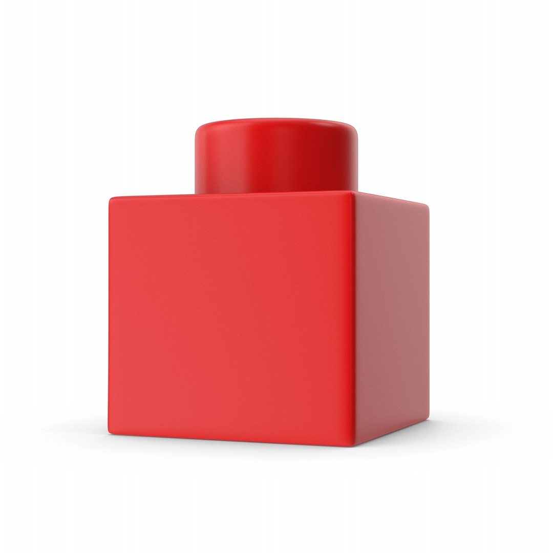 Toy Block 1x1 3D - TurboSquid 2372376