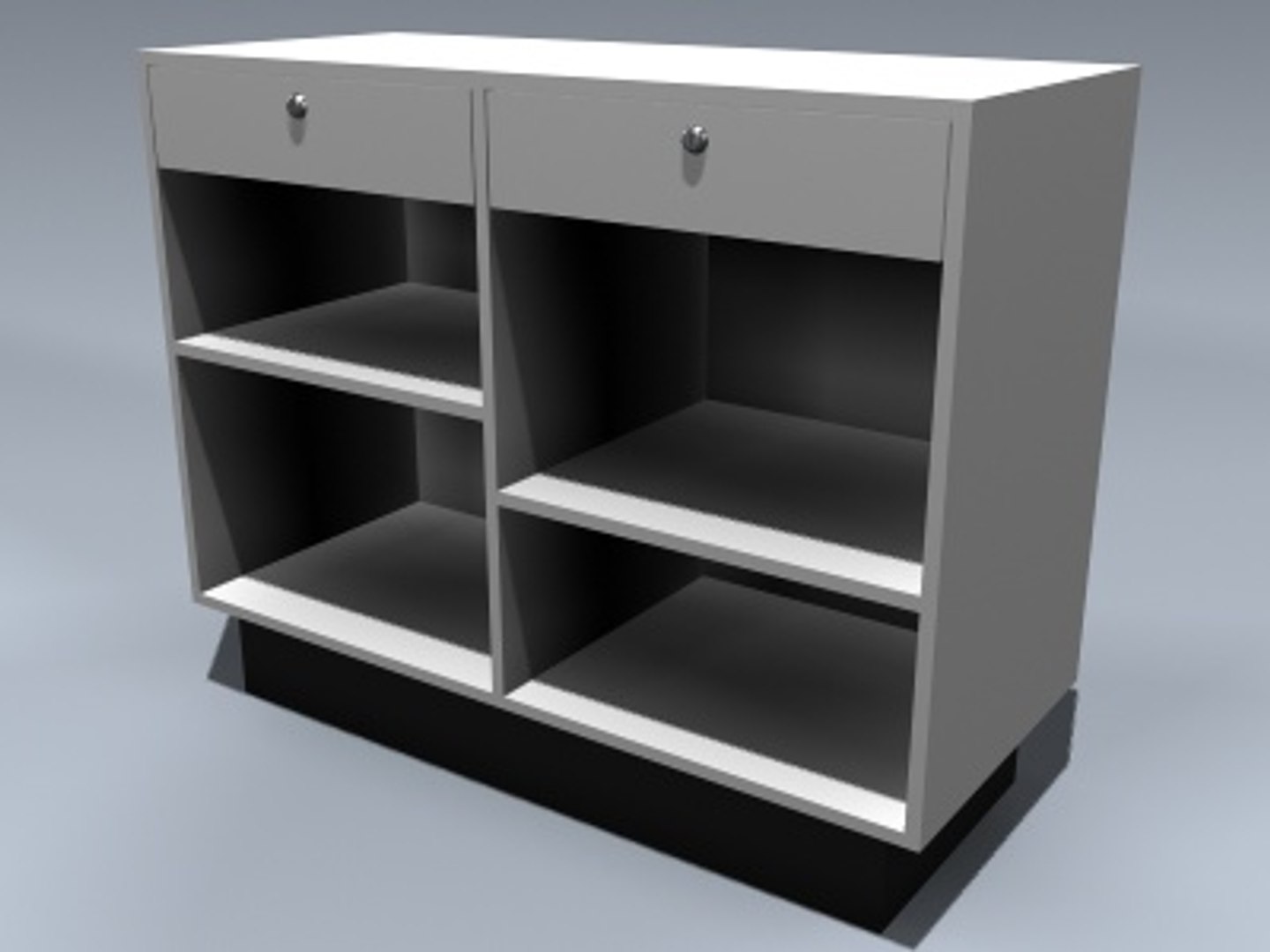 Retail Sales Counter 3d Model