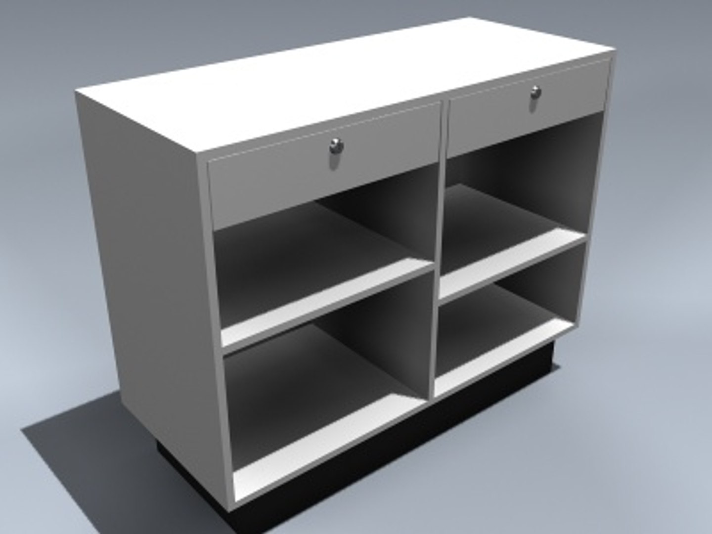 Retail Sales Counter 3d Model