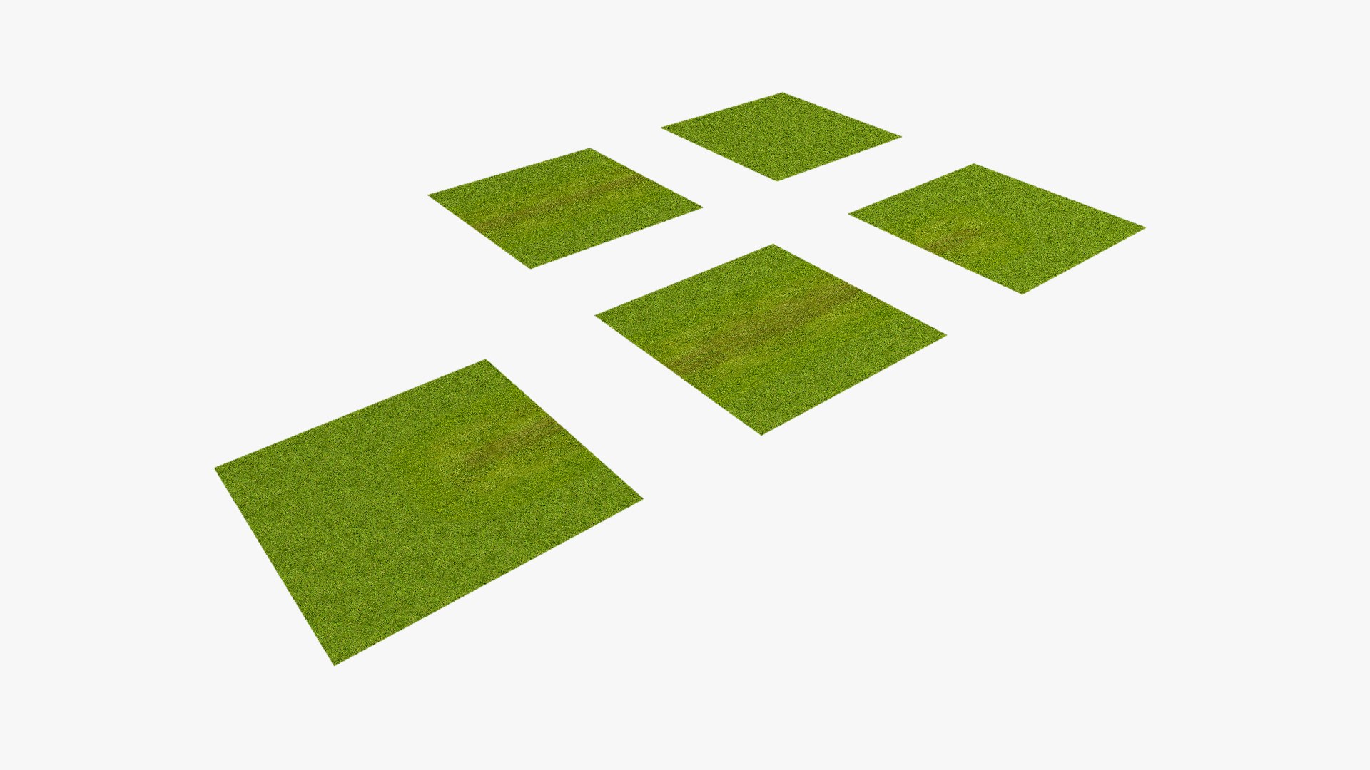 Old Runway Modules - Grass 3D Model - TurboSquid 2229451