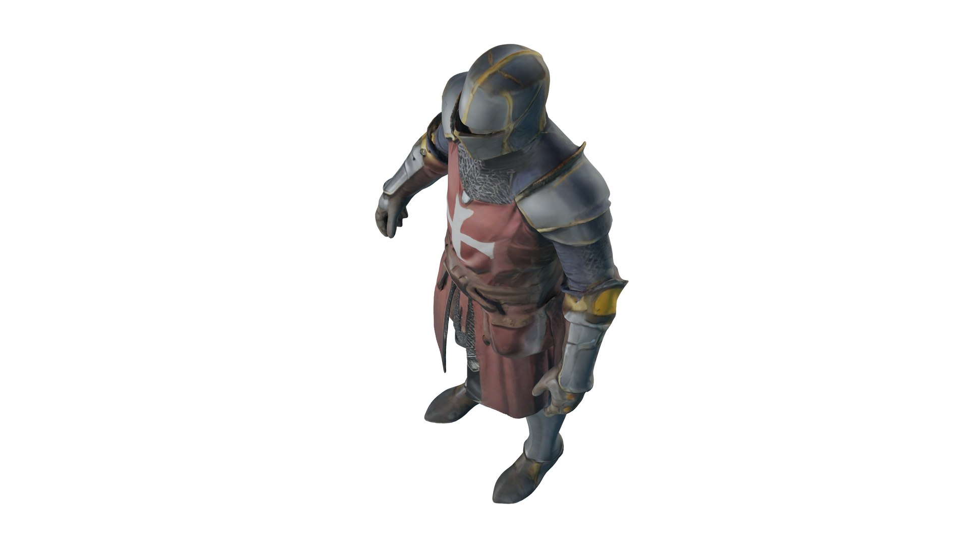 3D Realistic 3D Medieval Knight Model - TurboSquid 2373063