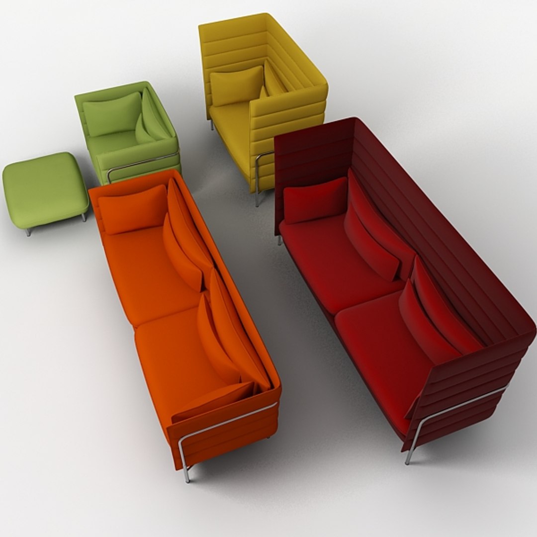 Obj Vitra Alcove Chair