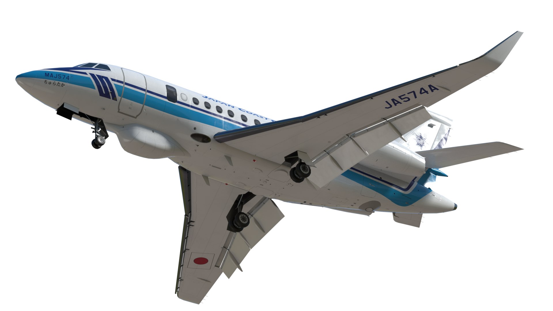 Dassault Falcon 2000MSA 3D Model - TurboSquid 2416708