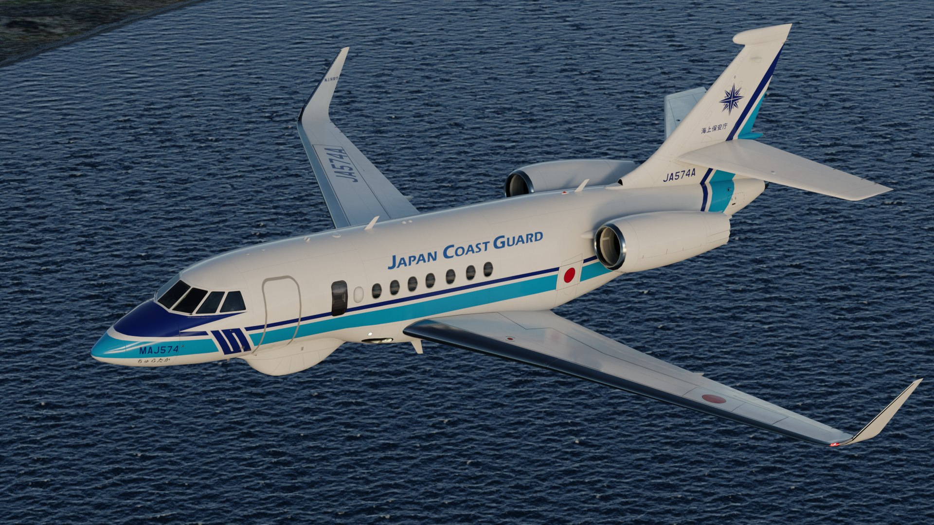 Dassault Falcon 2000MSA 3D Model - TurboSquid 2416708