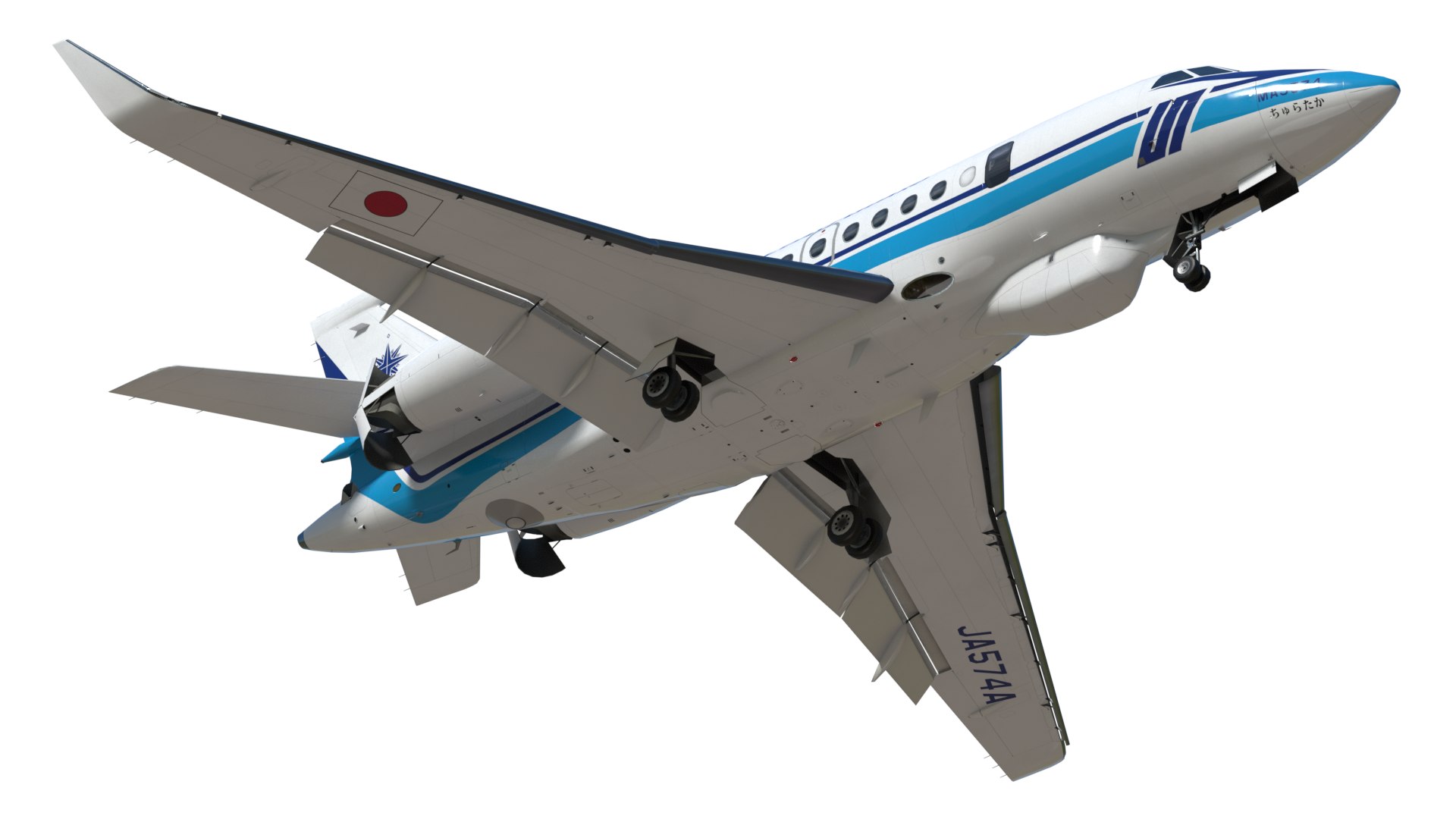 Dassault Falcon 2000MSA 3D Model - TurboSquid 2416708