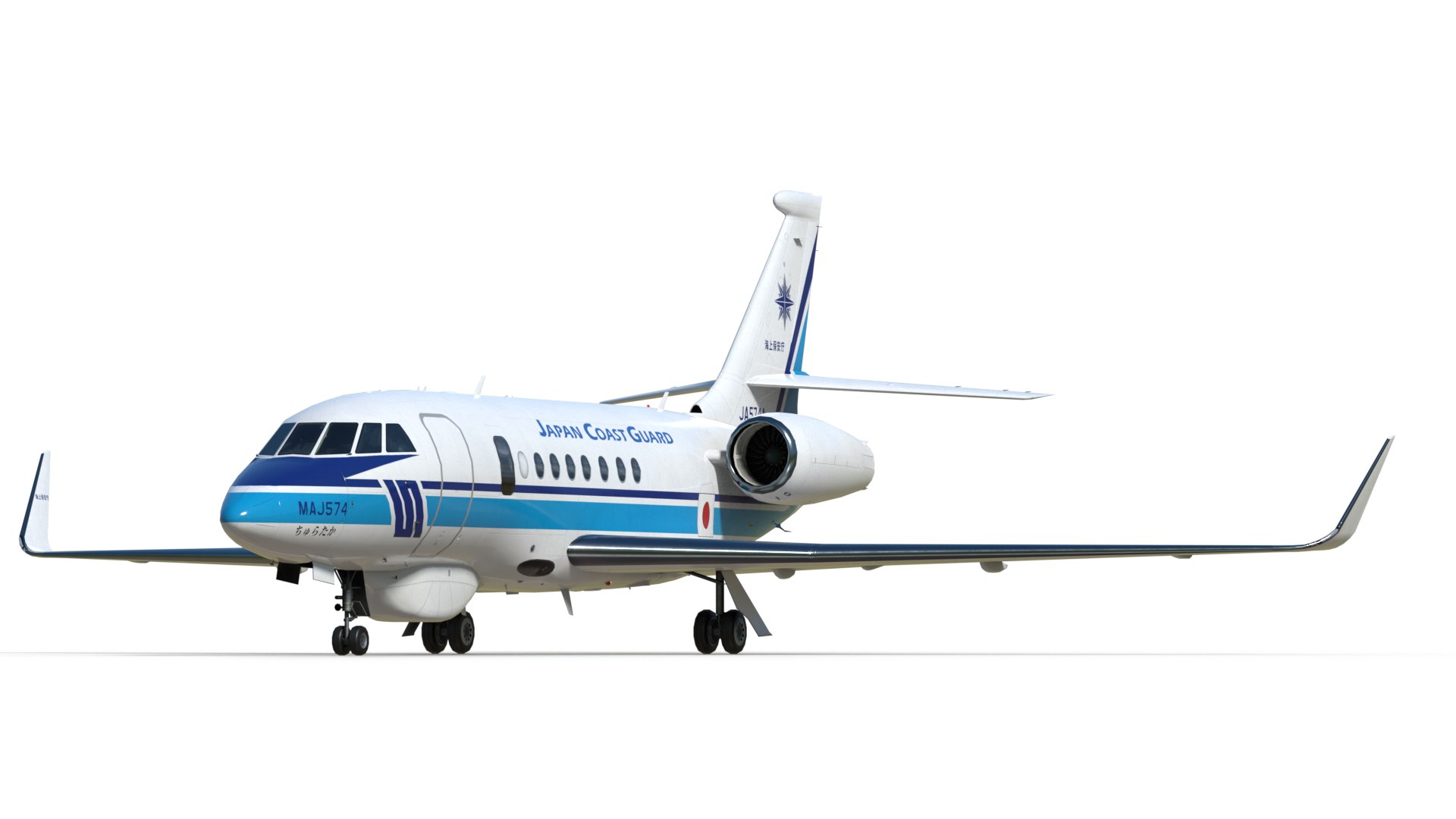 Dassault Falcon 2000MSA 3D Model - TurboSquid 2416708