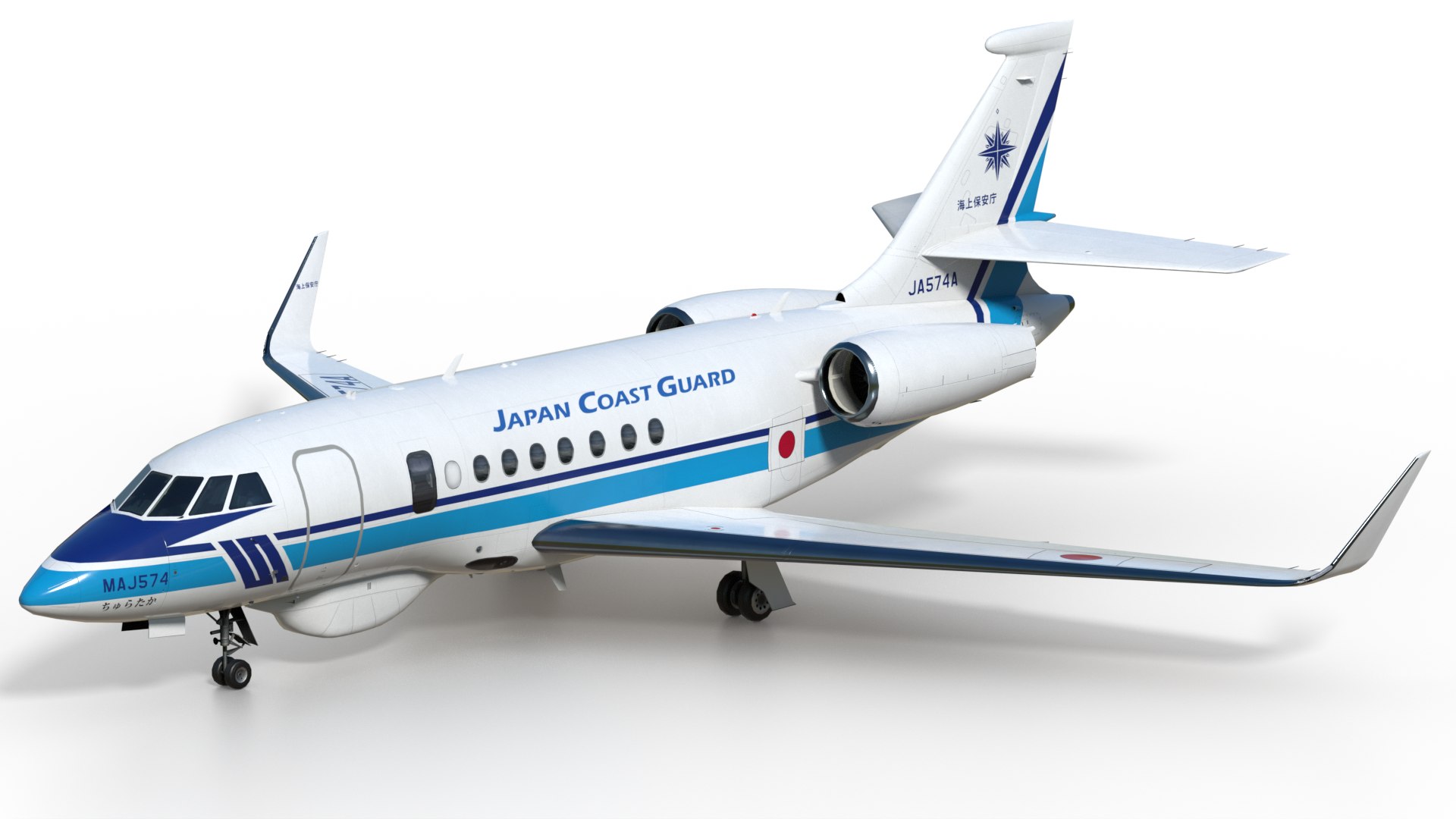Dassault Falcon 2000MSA 3D Model - TurboSquid 2416708