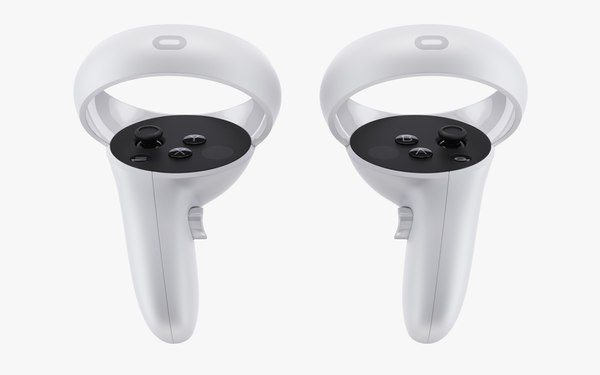 Oculus quest 2 controller 3D model - TurboSquid 1651123