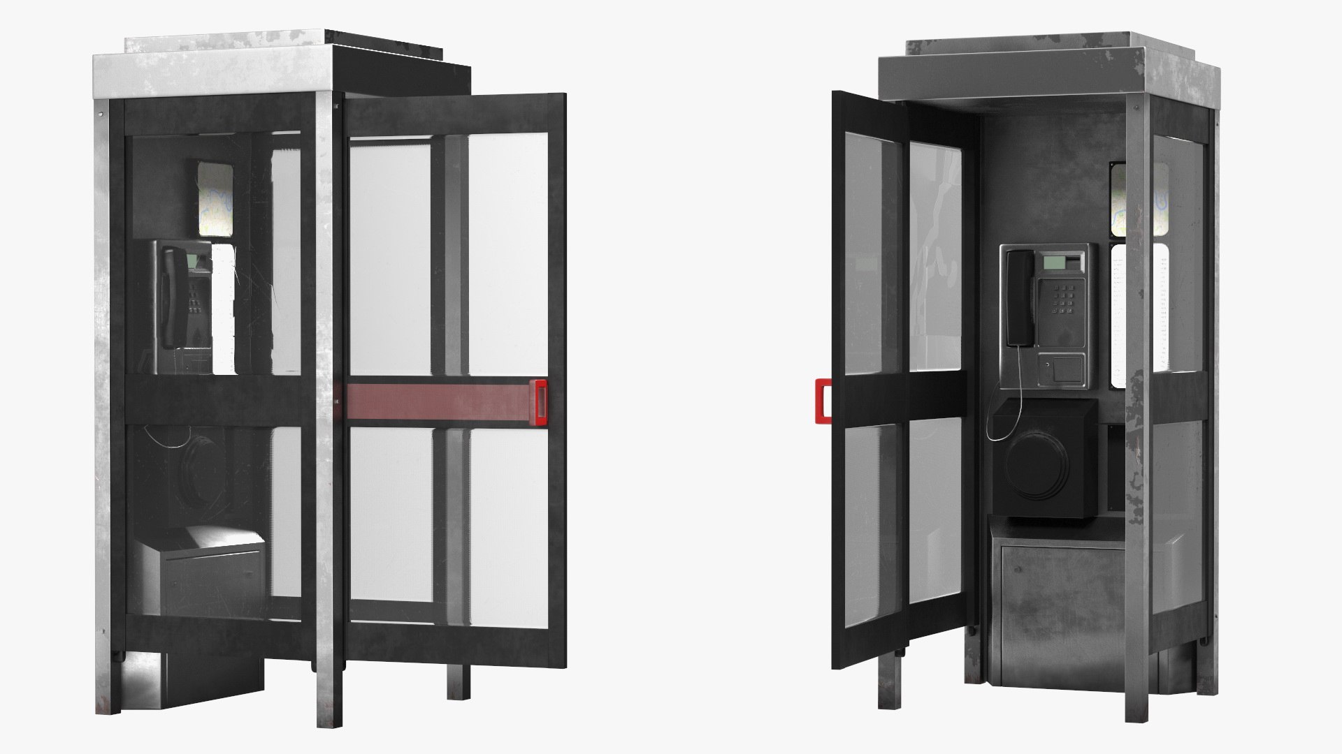 Phone Booth 3D Model - TurboSquid 2177927