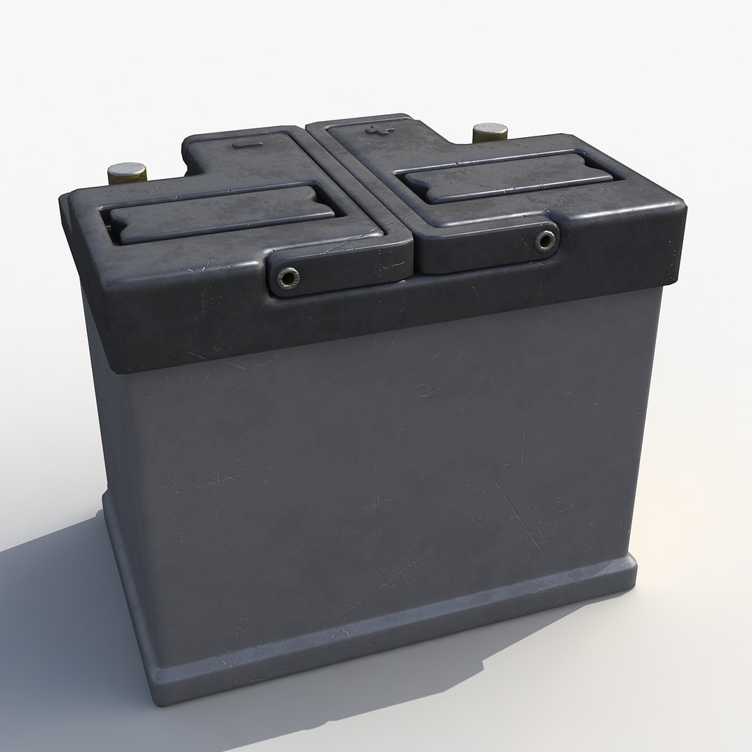 Car Battery 3d Max