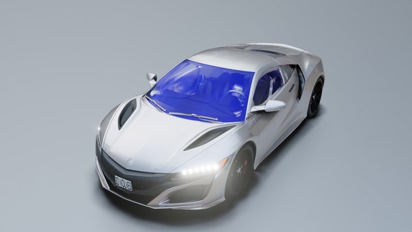 Acura NSX Blender Models for Download | TurboSquid