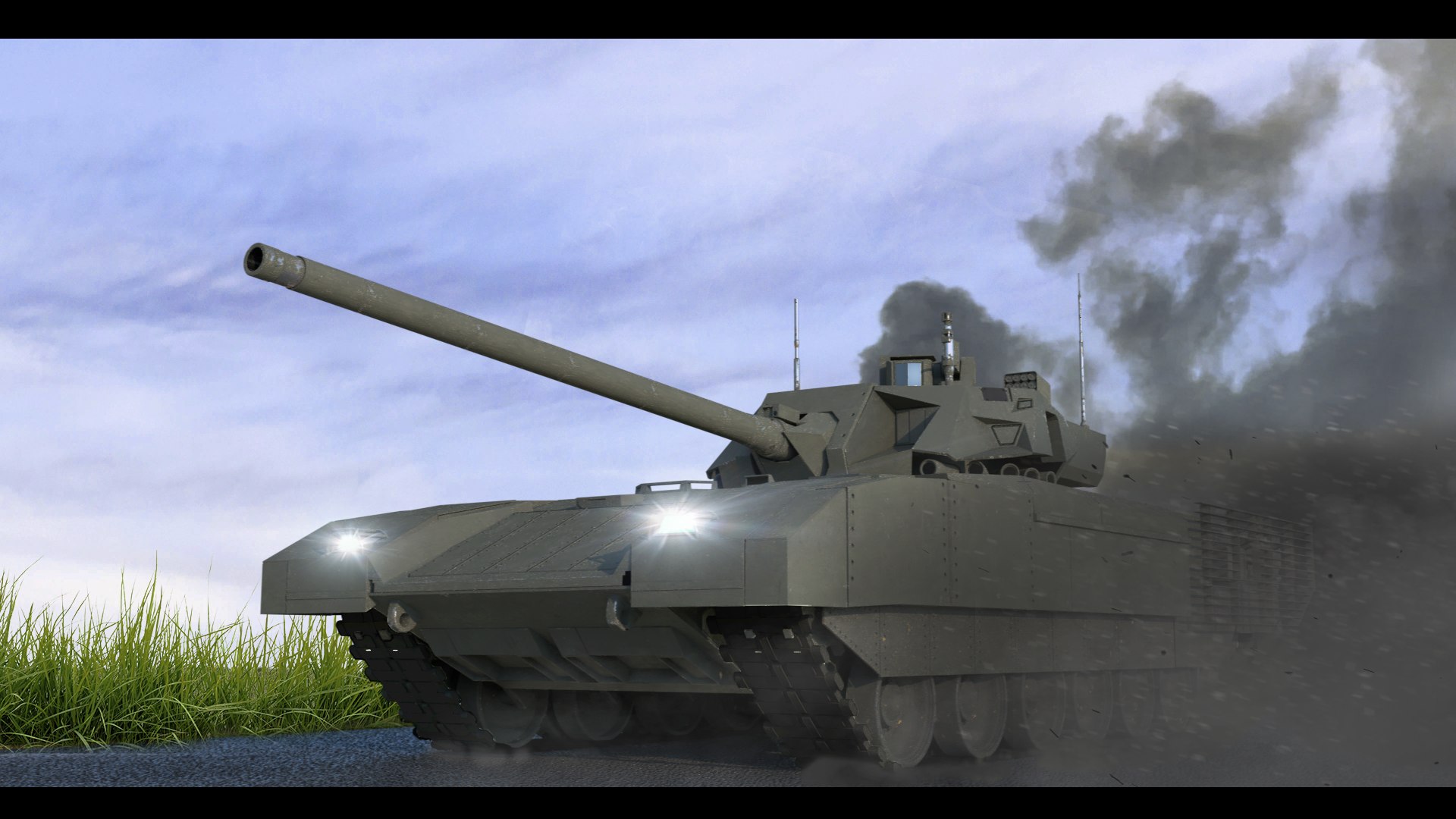 Tank T-14 Armata 3D Model - TurboSquid 1276170