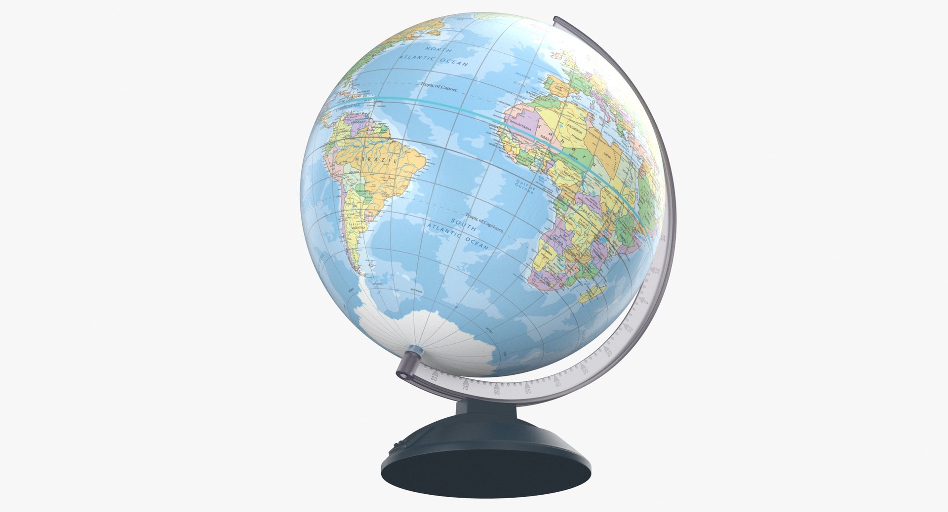 Globe Type 01 3D Model - TurboSquid 2194067