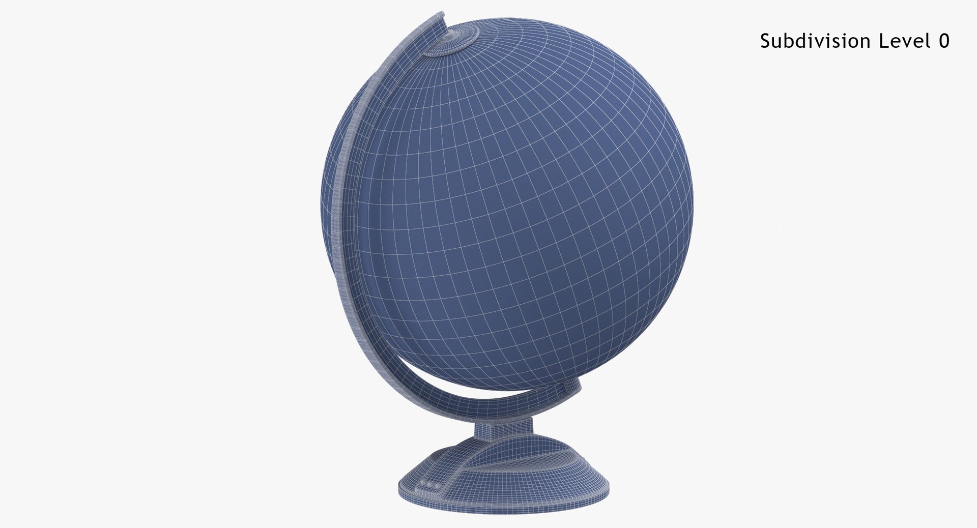 Globe Type 01 3D Model - TurboSquid 2194067