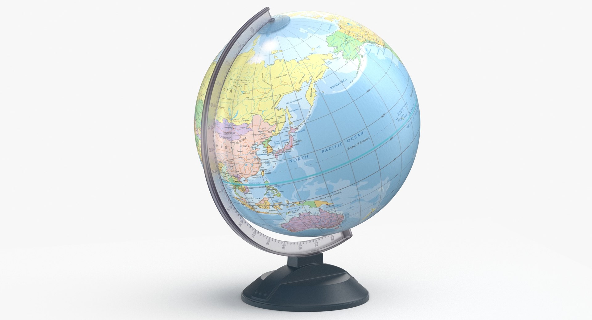 Globe Type 01 3D Model - TurboSquid 2194067