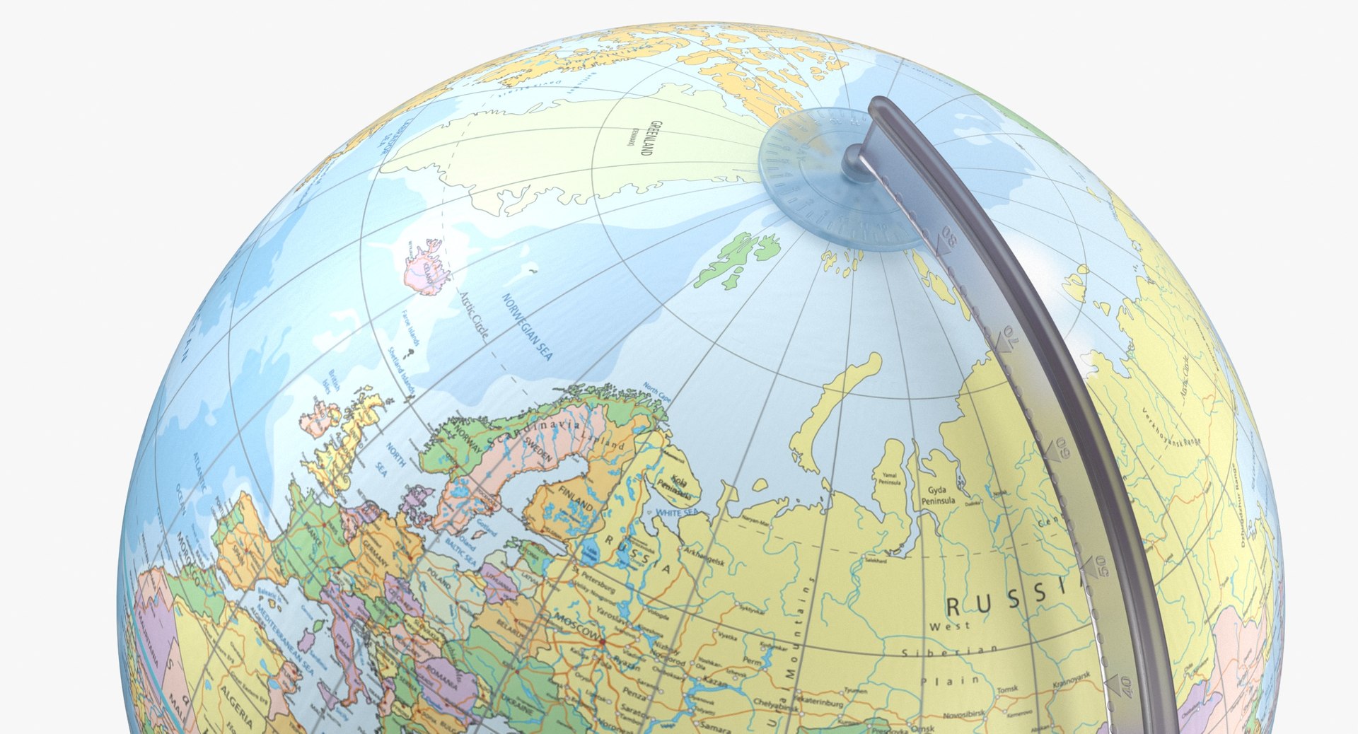 Globe Type 01 3D Model - TurboSquid 2194067